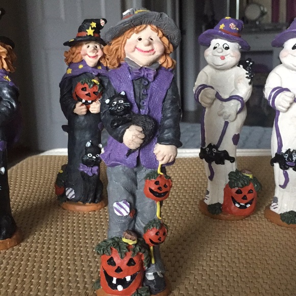 Holiday | Halloween Figurines Set Of 6 | Poshmark